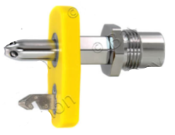 Chemetron Male Quick-Connect x DISS Male Body Adapter — FOBI Medical