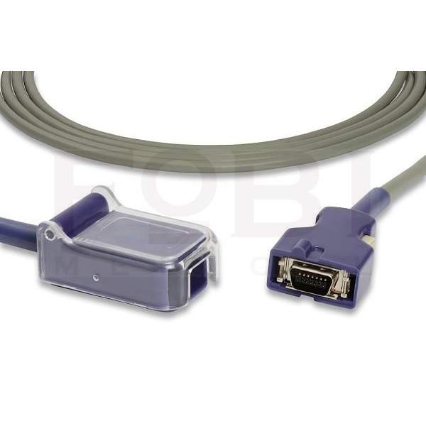 FOB DOC-10 (Covidien/Nellcor Compatible SpO2 Adapter Cable) — FOBI Medical